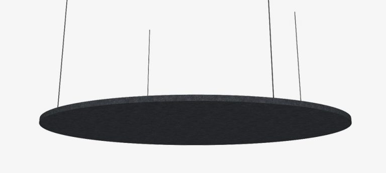 Acoustic Baffles 1200 Flat Round | Acoustics2Go | Ergosystem